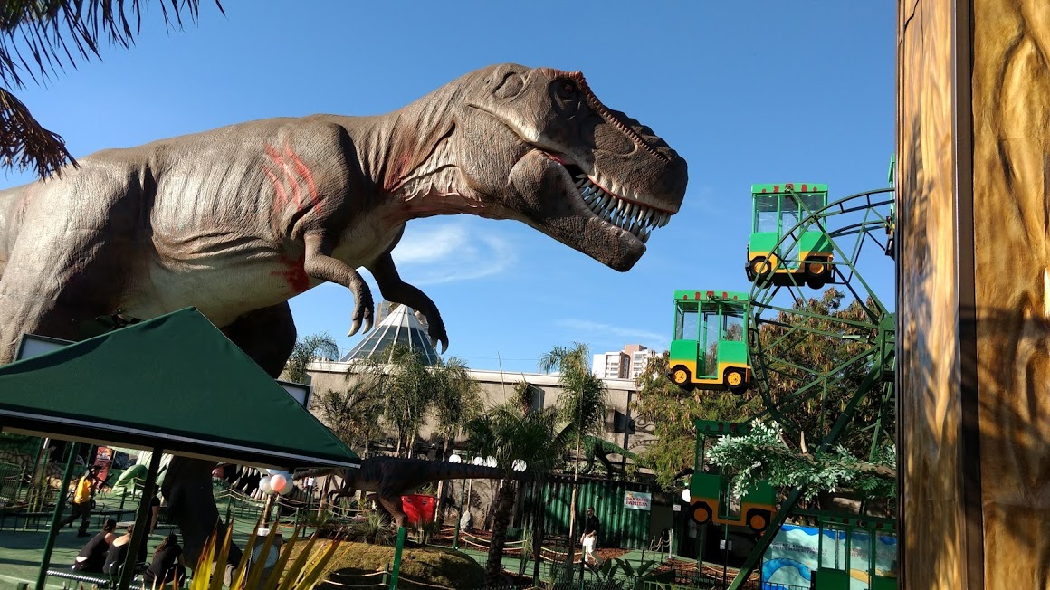 T-Rex Park nós fomos conhecer! Saiba tudo sobre a nova atração para as ...